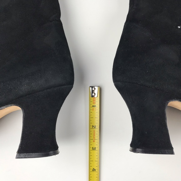 Kenneth Cole | Shoes | Kenneth Cole Black Suede Lace Up Open Front ...